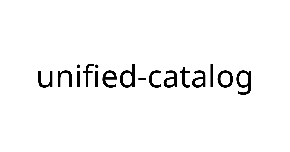 Unified Catalog | TM Forum ODA Component Directory
