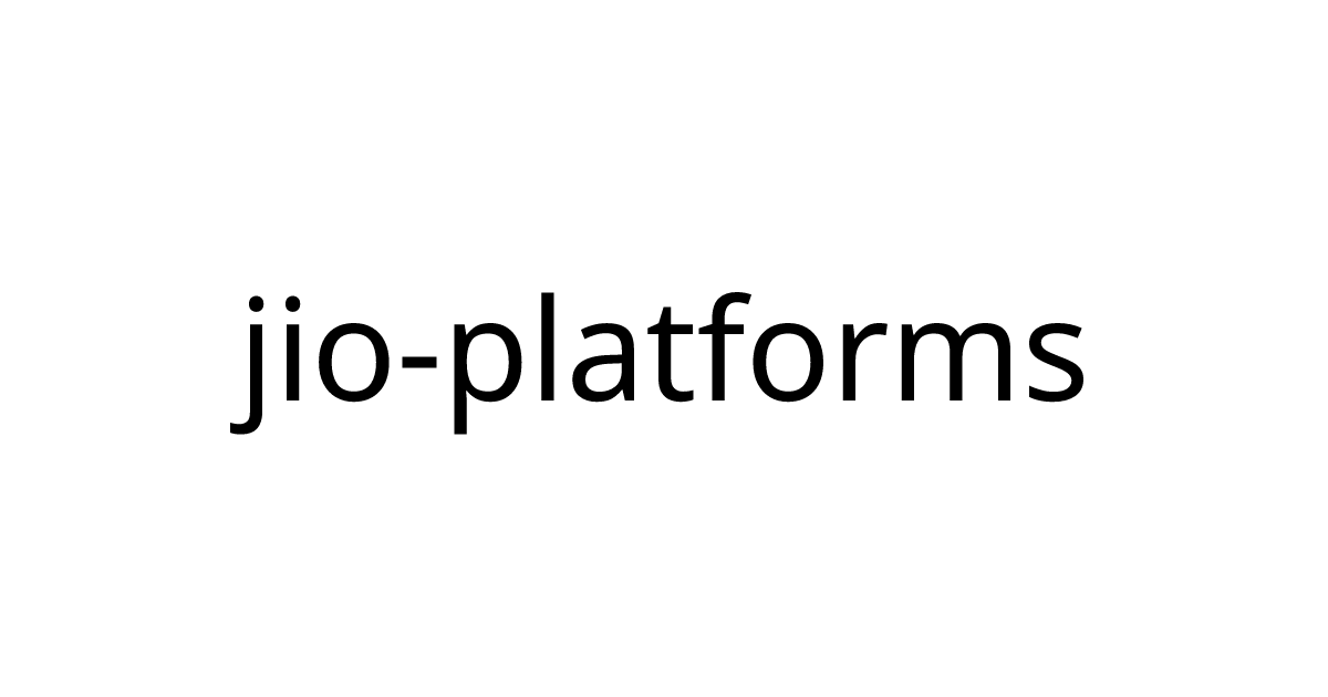 Jio Platforms | TM Forum ODA Component Directory